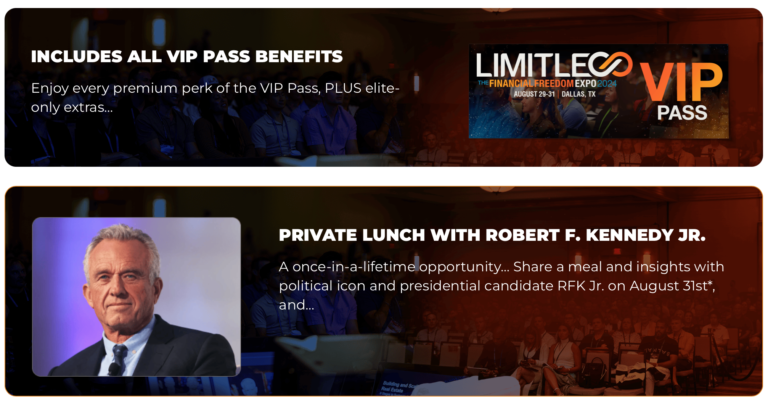 Limitless! The Financial Freedom Expo – August 29-31, 2024 | ALL-IN-ONE ...